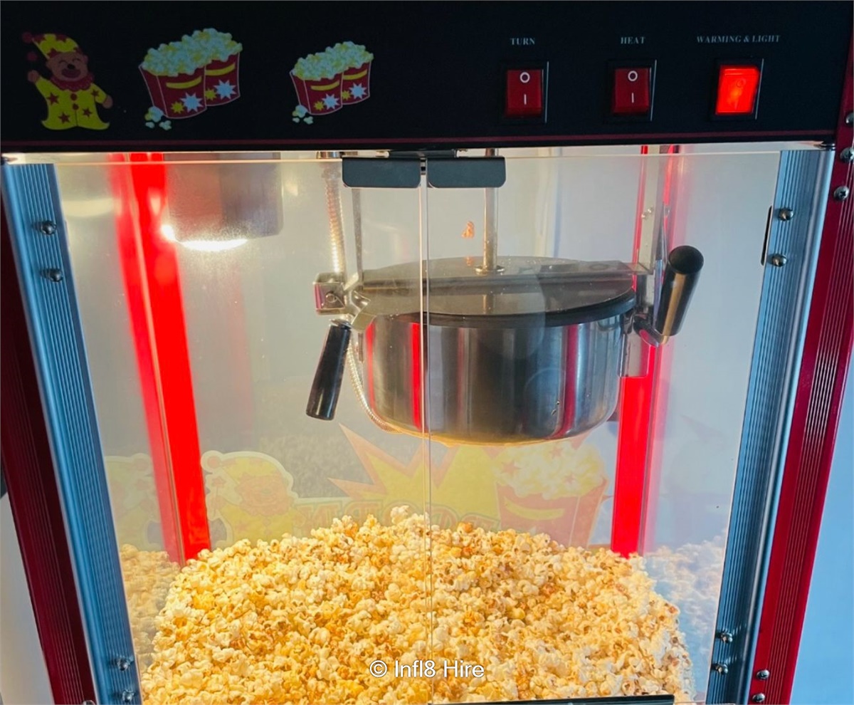 Popcorn Machine - Hire in Scunthorpe Hull Doncaster Grimsby Crowle ...